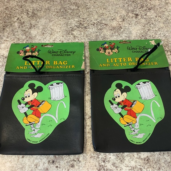 Disney | Other | Lot Of 2 Vtg Mickey Mouse Pogo Stick Hollywood ...
